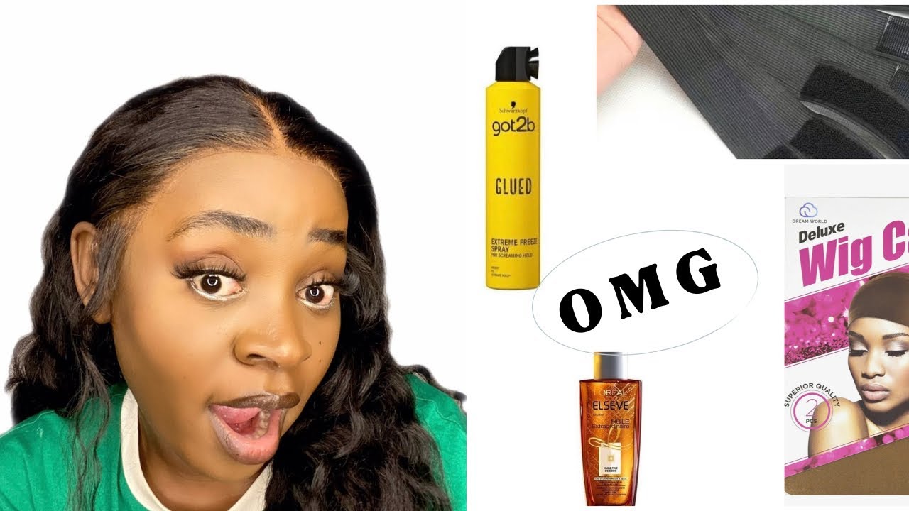 COMMENT POSER SA PERRUQUE COMME UNE PRO (Couper sa tulle,coler sa wig ...