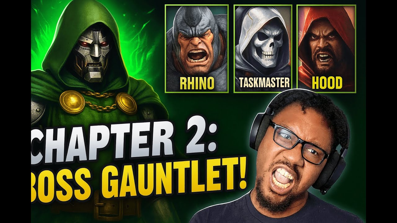 Marvel Heroes Omega - Doctor Doom Chapter 2 Rhino, Taskmaster & The ...