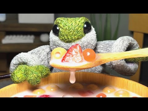 POV: it’s 3AM & You’re Severely Dehydrated 💦 | ASMR Froggie Makes Hwachae! 🍓Sleepy Wood Soup Tingles