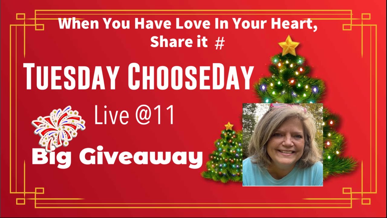 Tuesday ChooseDay #GiveitAway - YouTube