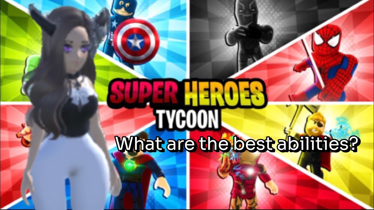 Roblox super hero tycoon !! What are the best abilities showcasing and ...