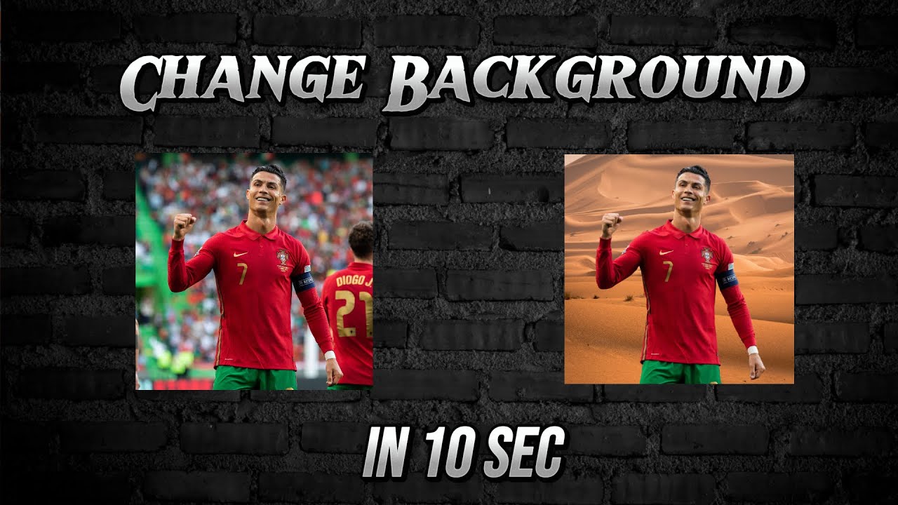 How to Change Background Colour Photo in PC | Change Background - YouTube