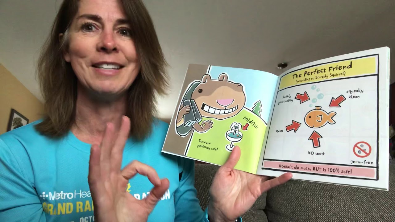 Scaredy Squirrel Makes a Friend read aloud - YouTube