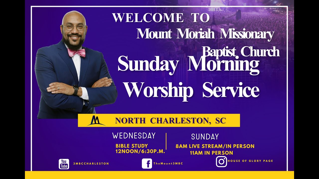 Sunday Morning Worship Service 8:00 A.M. with Dr. Byron L. Benton ...