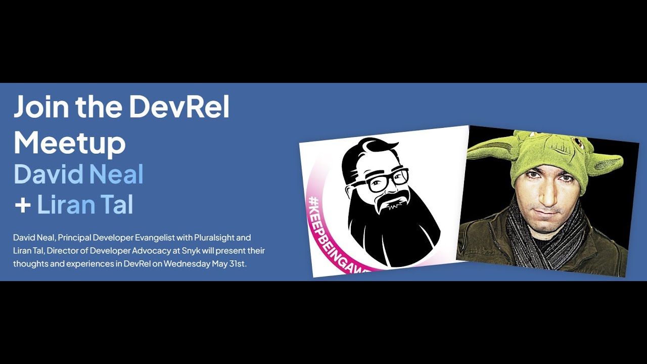 Dublin Devrel May Meetup Liran Tal Youtube