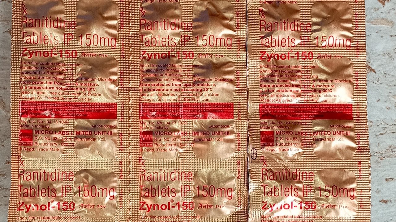 Zynol 150 Mg ( #ranitidine )Tablet full use in hindi. how to use Zynol ...