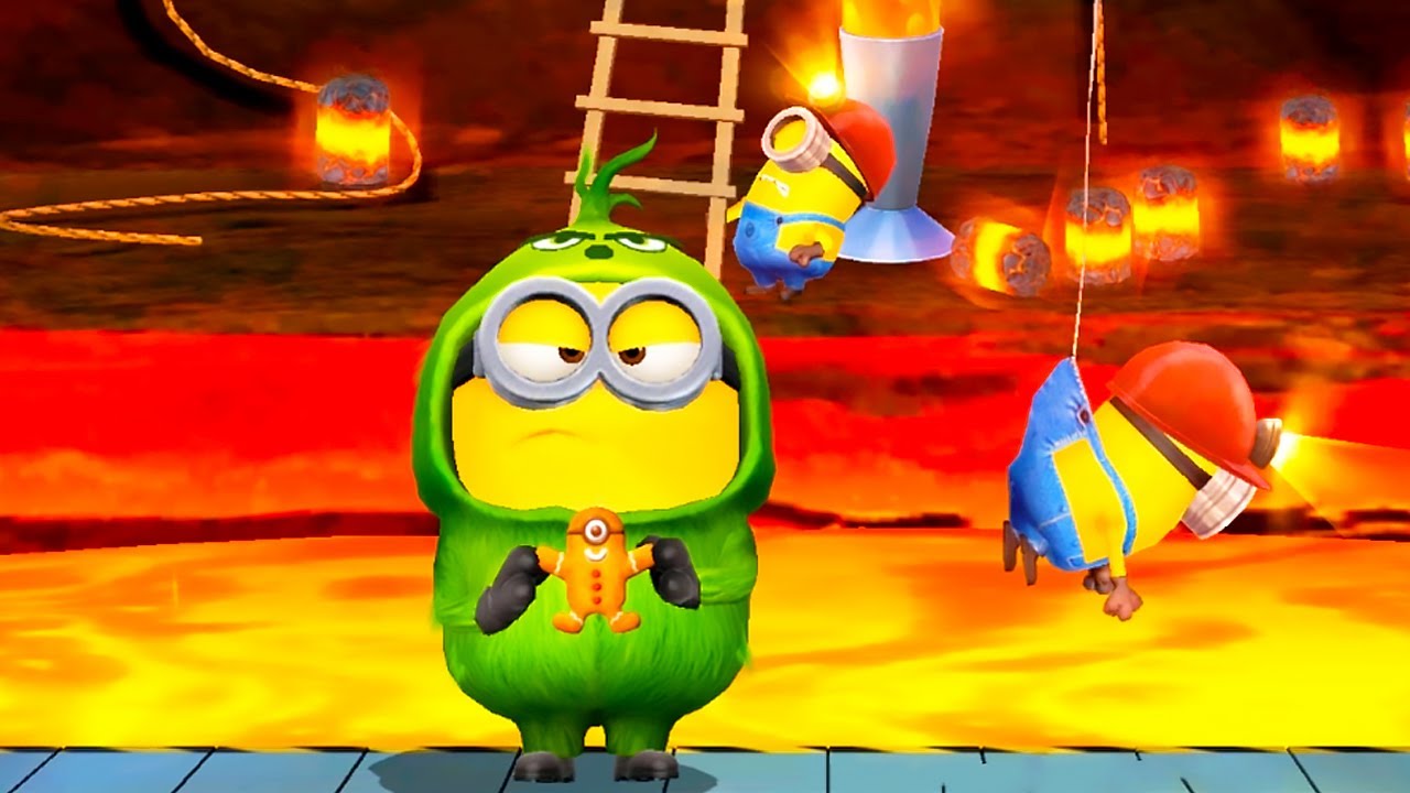 Green Minion and Indonesian Adventure ! Minion Rush Milestone 2 stage 3 ...