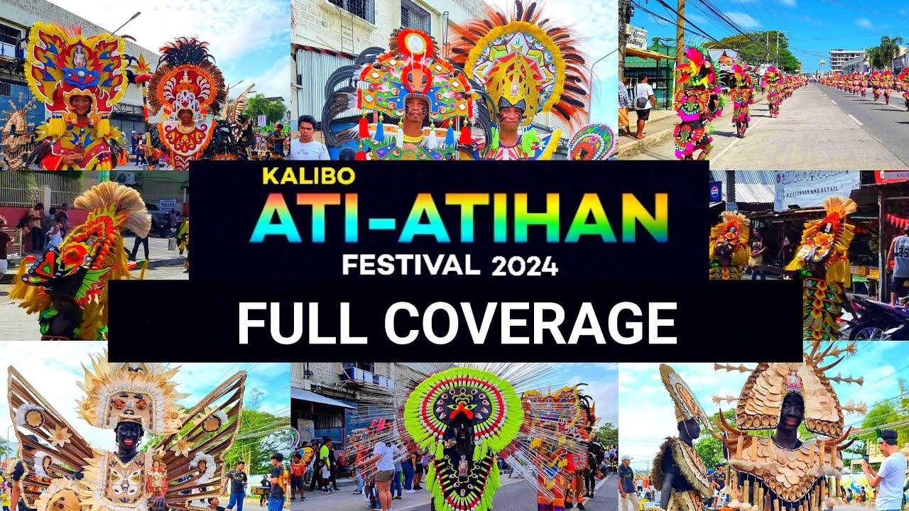 Kalibo Ati-atihan Festival 2024 Parade #AtiATIHAN #Kalibo - YouTube