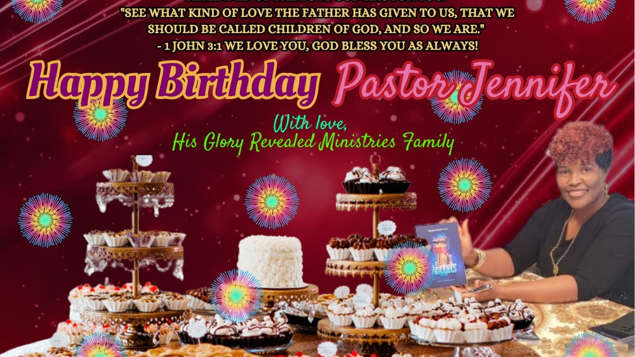 September 23 - Birthday Card for Pastor Jennifer from His Glory ...