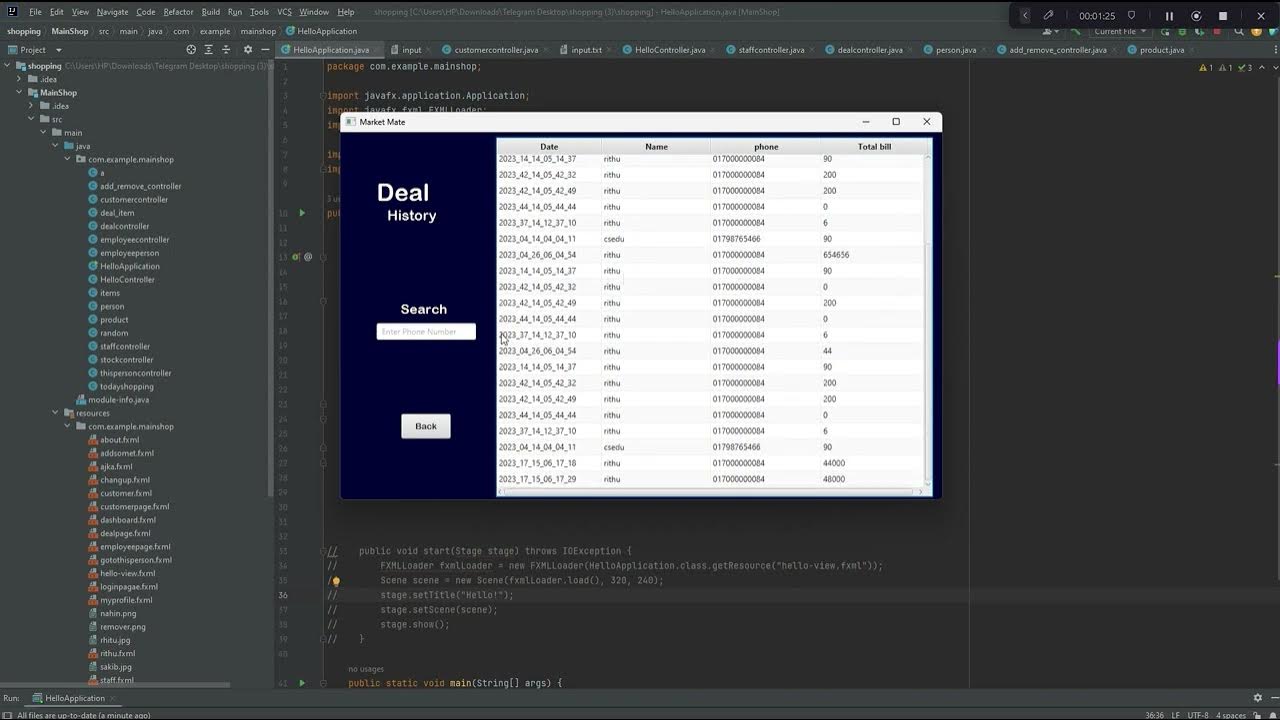 MarketMate Shop Management (Java | JavaFX | Scene Builder) - YouTube