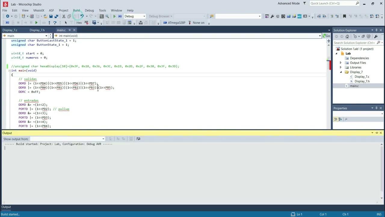 Juego de carreras con Arduino Microchip Studio/ Display 7 segmentos ...