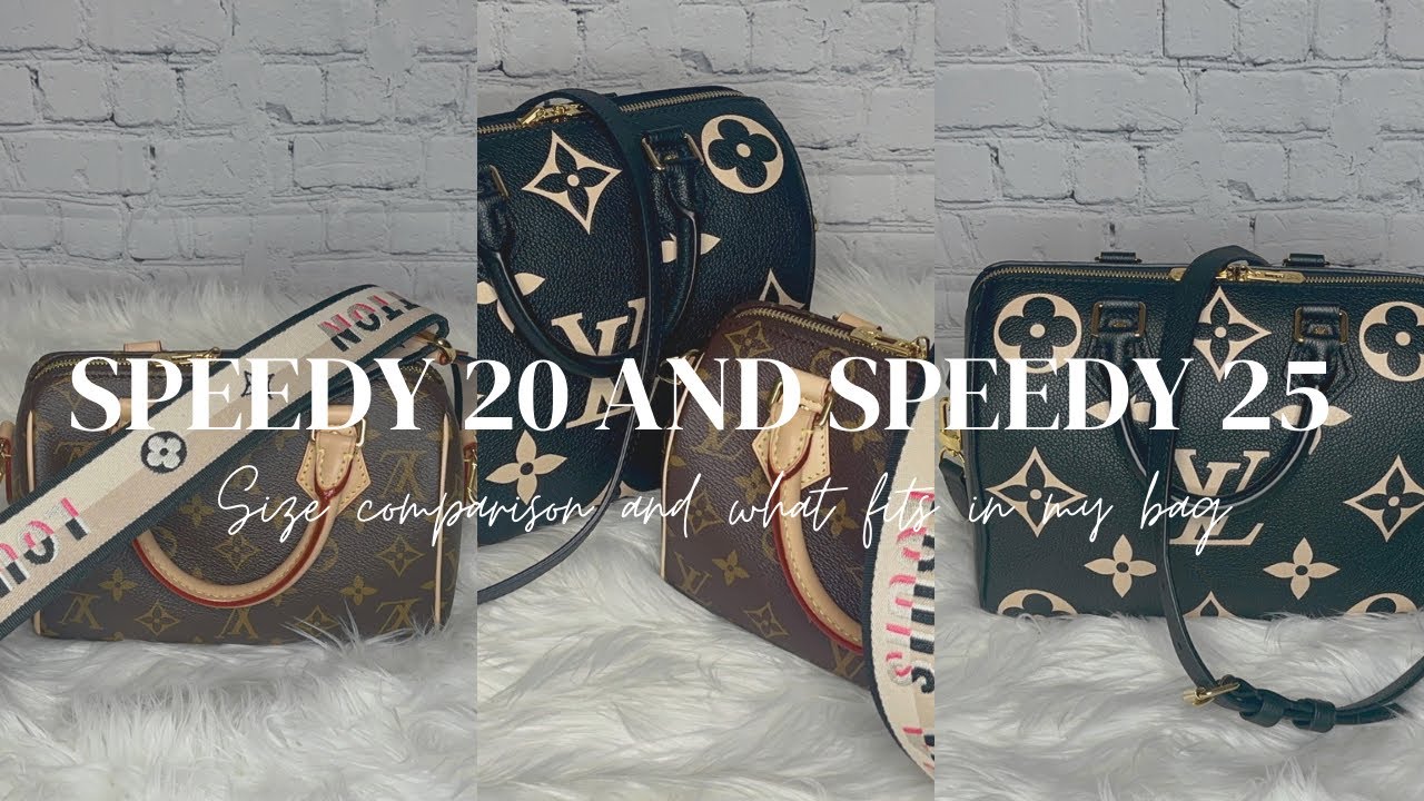 Speedy 20 and Speedy 25 Size Comparison and WIMB - YouTube