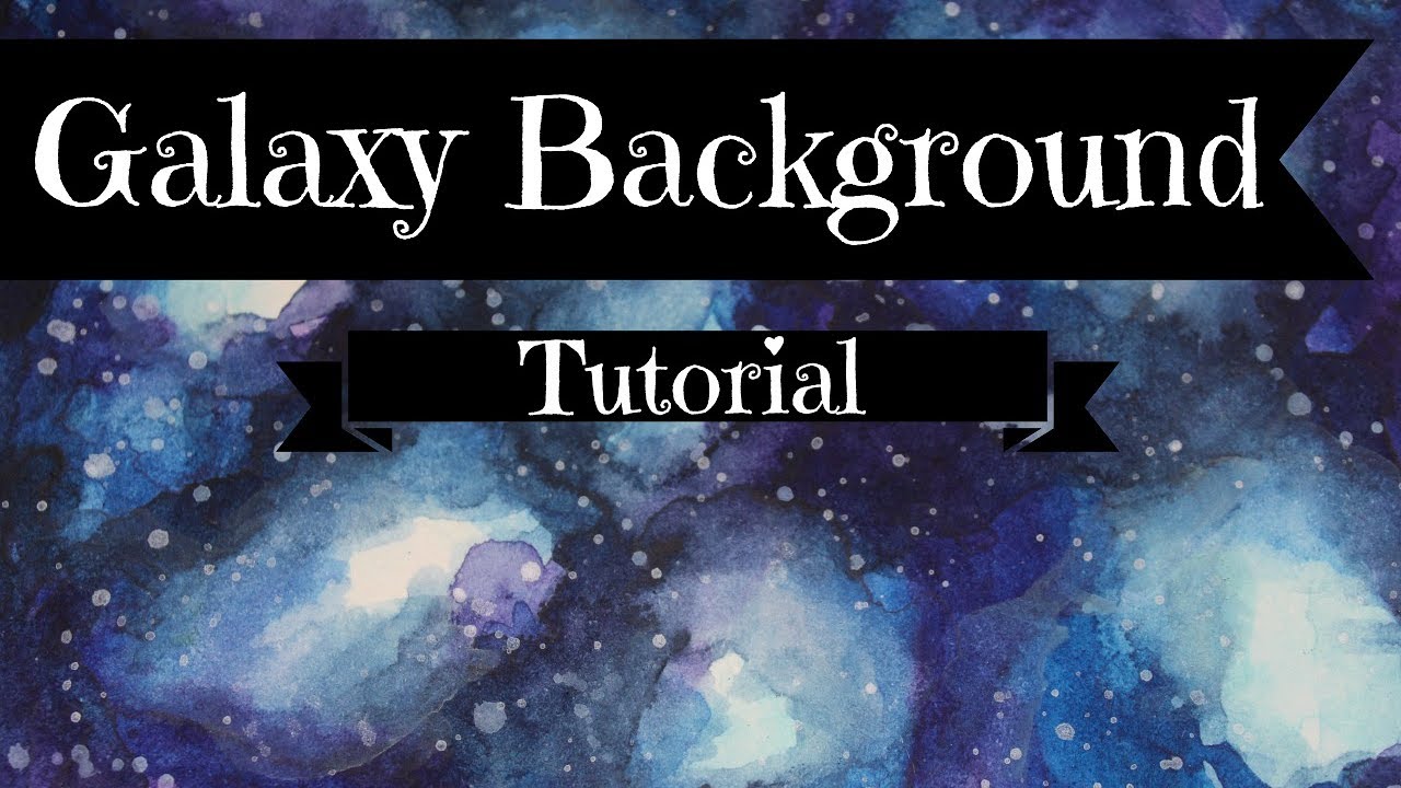 How to Create a Galaxy Background - YouTube