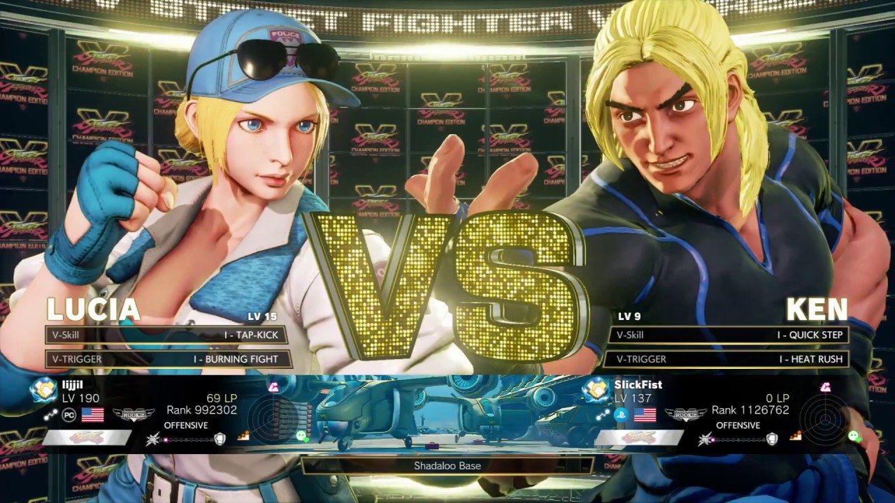 SFV Ken 1st Ranked Win - YouTube
