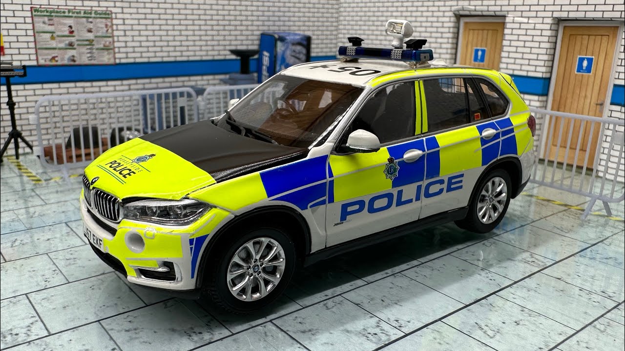1:43 BMW X5 Merseyside Police Armed Response Model - YouTube