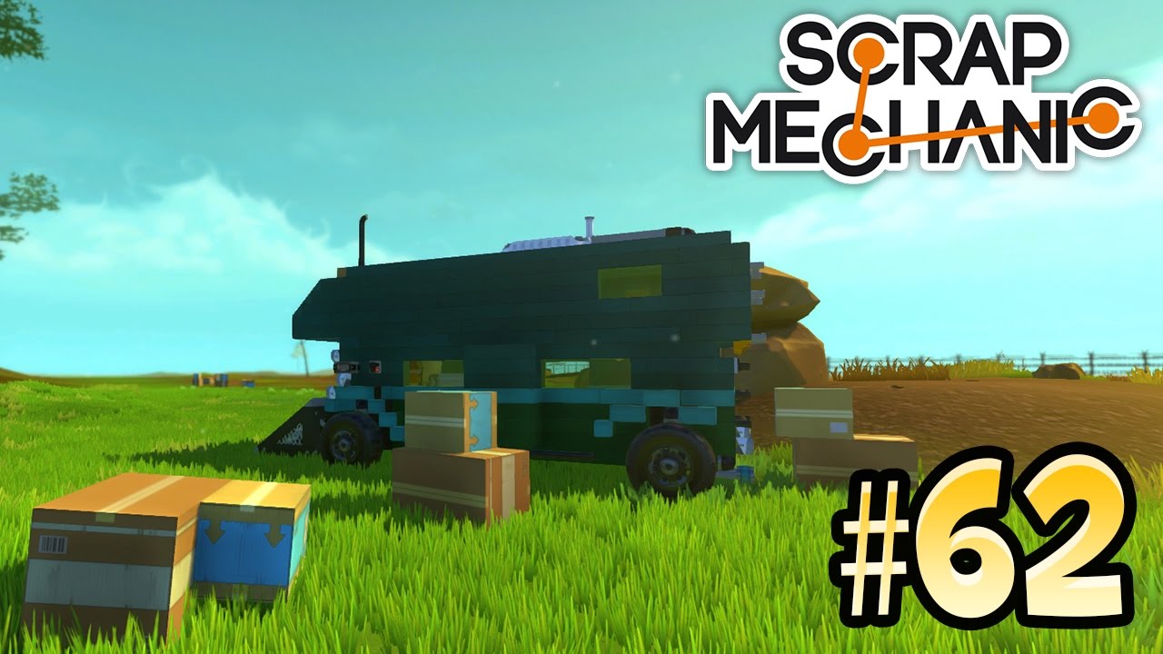 Scrap Mechanic Ep 62 | Vehicul ANTI-ZOMBIE Terminat + Test - YouTube