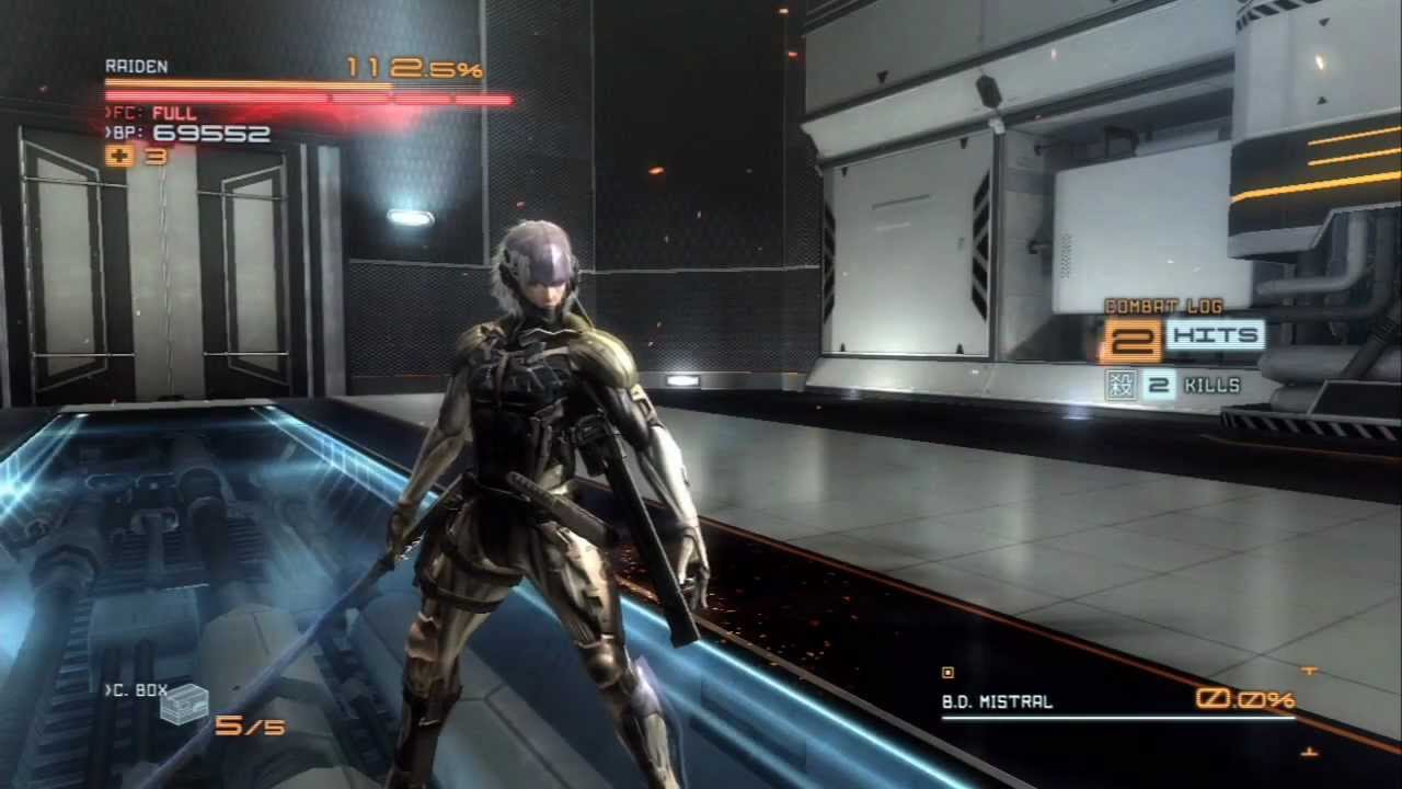 Metal Gear Rising: Revengeance Mistral Body Double Fight - YouTube