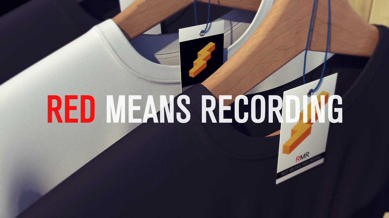 Red Means Recording T-Shirts? OK? - YouTube