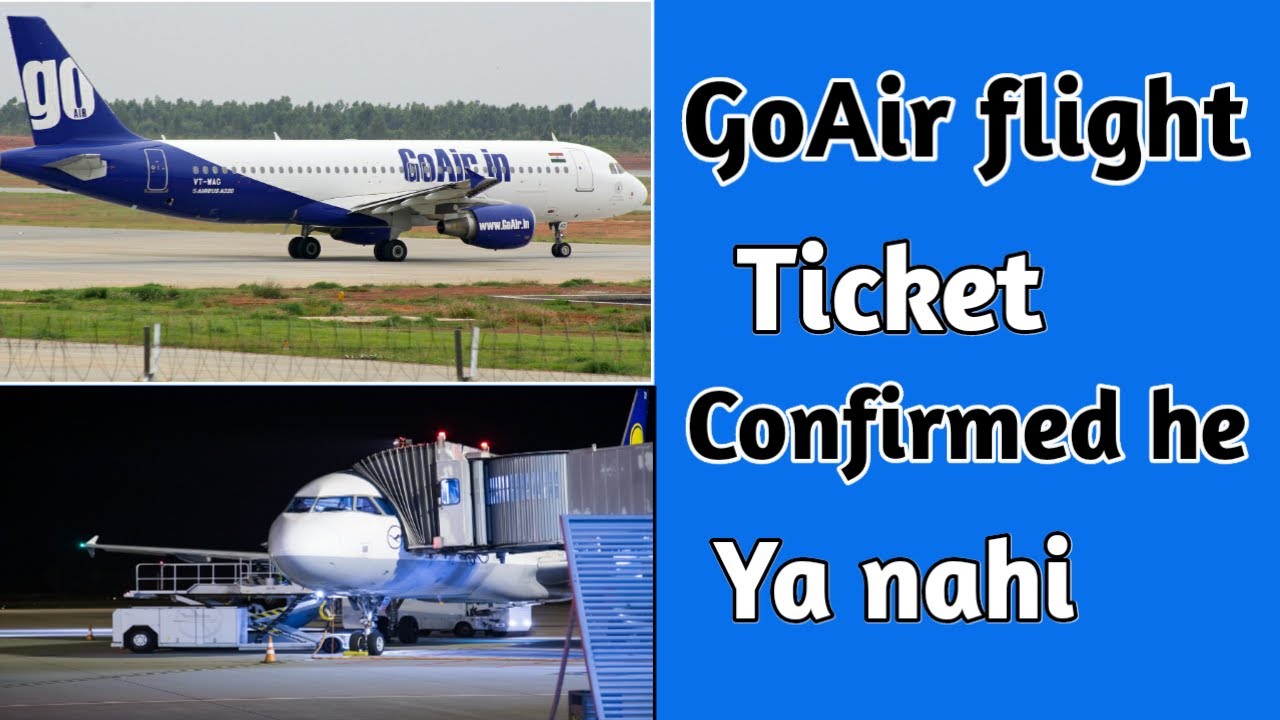 How To Check GoAir Flight Ticket Online? - YouTube