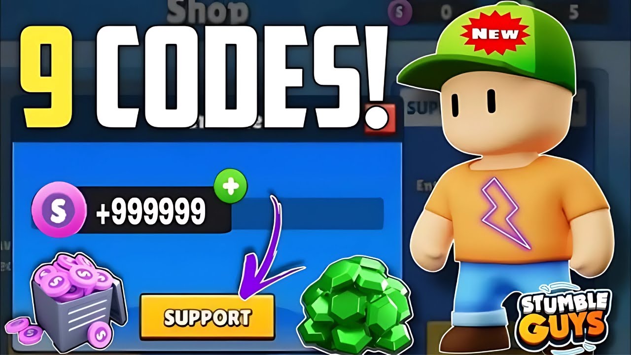 get free gems in stumble guys totally free | redeem code of stumble ...