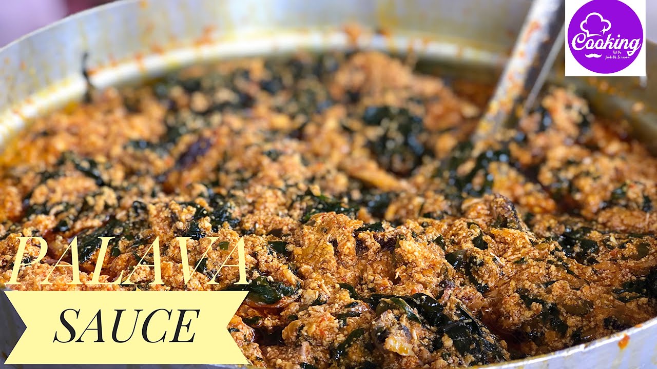 SIMPLE AND HEALTHY PALAVA SAUCE / KONTOMIRE STEW IN TWI #palavasauce ...