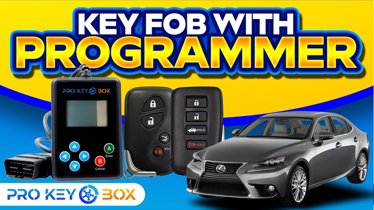 How To Easily Program Your 2006-2015 Lexus IS 250 Key Fob: Step-by-Step ...