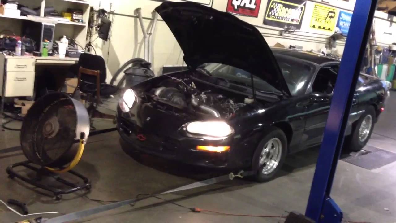 Mayhem Motorsports: Turbo Camaro 1000+rwhp Street Car [Dyno] - YouTube