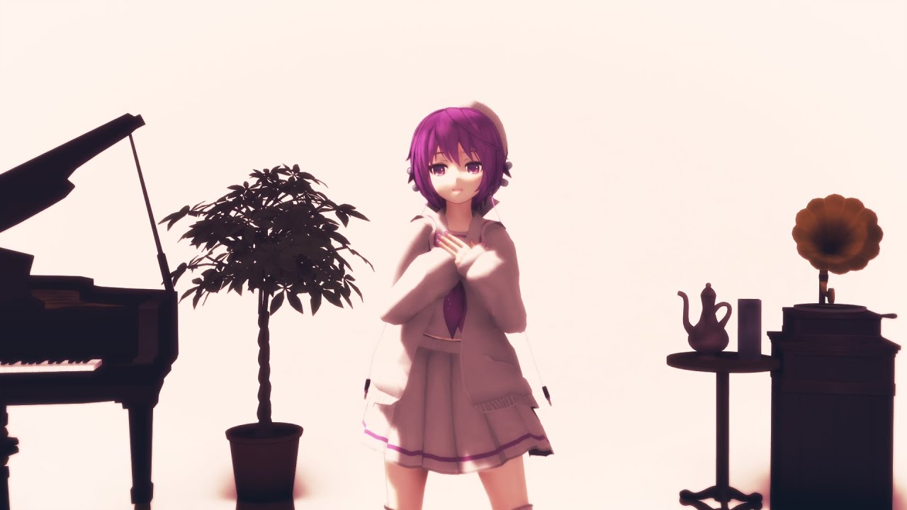 【MMD】少女風情【Defoko】 - YouTube