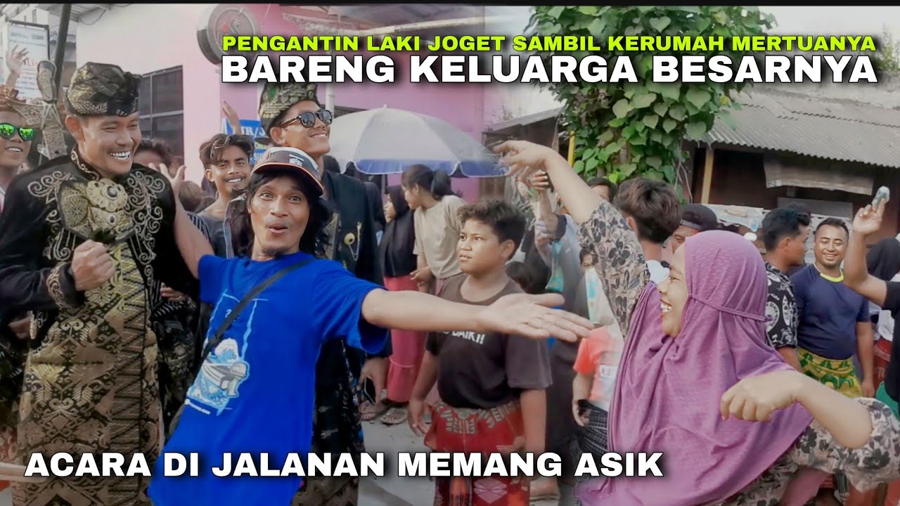 LAGU TERBARUNYA RENDI CAP GERUSS KELUARGA BESAR PENGANTIN LAKI GOYANG ...