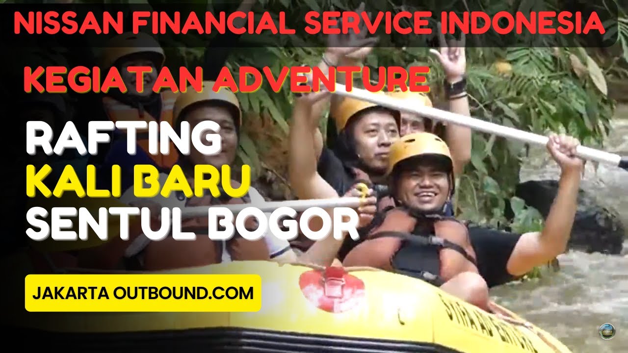 RAFTING DI KALI BARU SENTUL BOGOR - YouTube