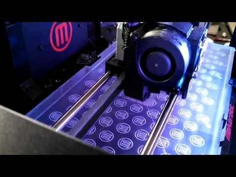 BOMI's 3D printer in action