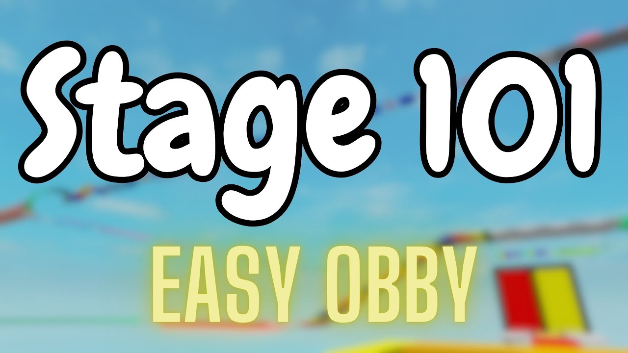 Completed Stage 101 | Roblox Easy Obby - YouTube