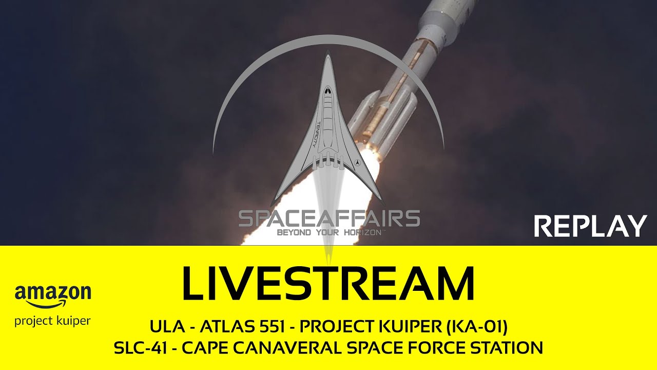 ULA - Atlas V 551 - Project Kuiper (KA-01) - SLC-41 - Cape Canaveral ...