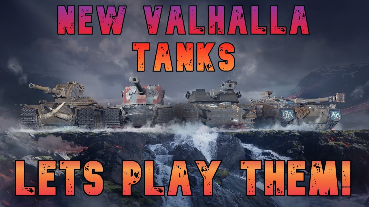 New Valhalla Tanks! Lets Play Them! ll Wot Console - World of Tanks ...