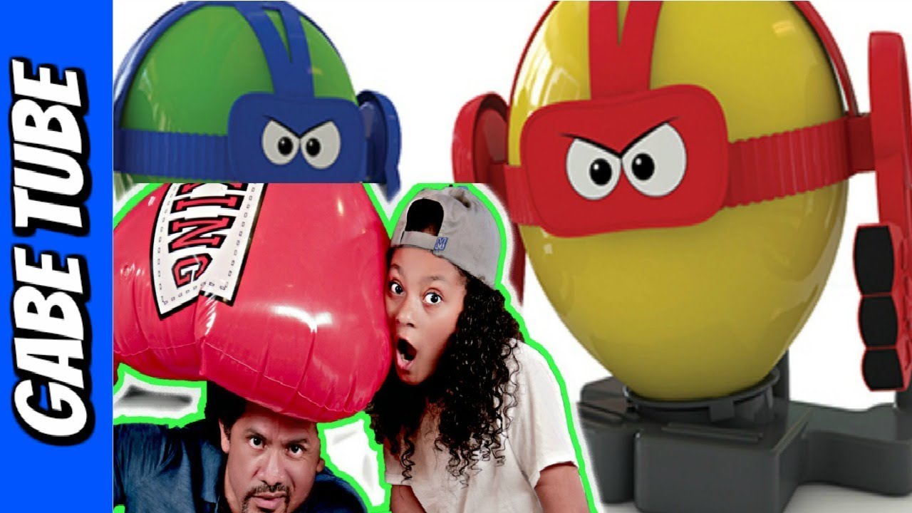 BALLOON BOT BATTLE FATHER AND SON GO TOE TO TOE Gabe Tube TV - YouTube