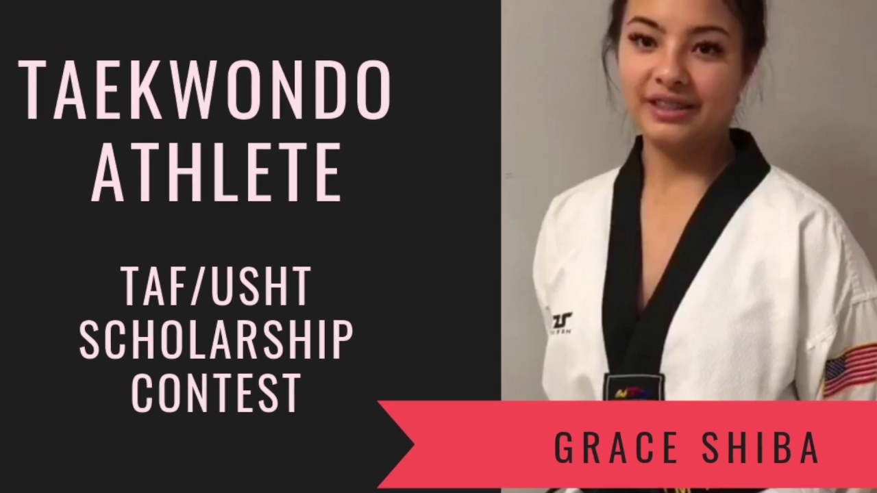 Grace Shiba Taekwondo Scholarship Video - YouTube