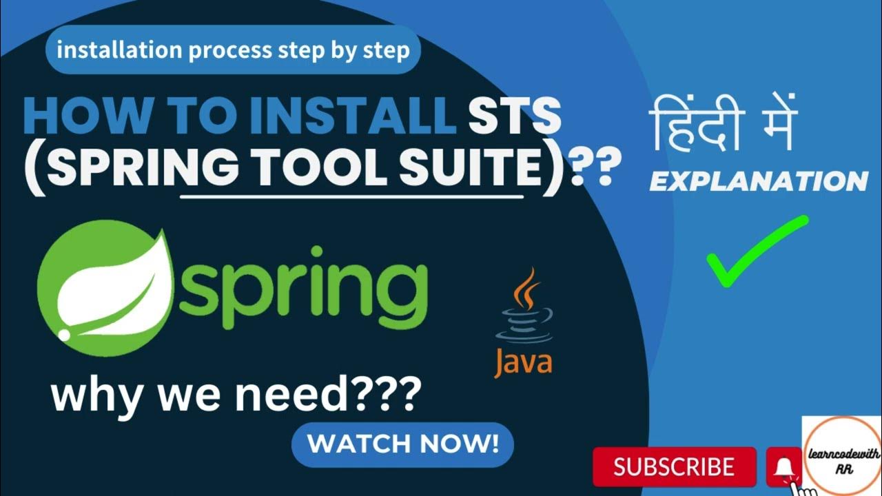 how to install sts (spring tool suite) in our system?||spring|springboot - YouTube