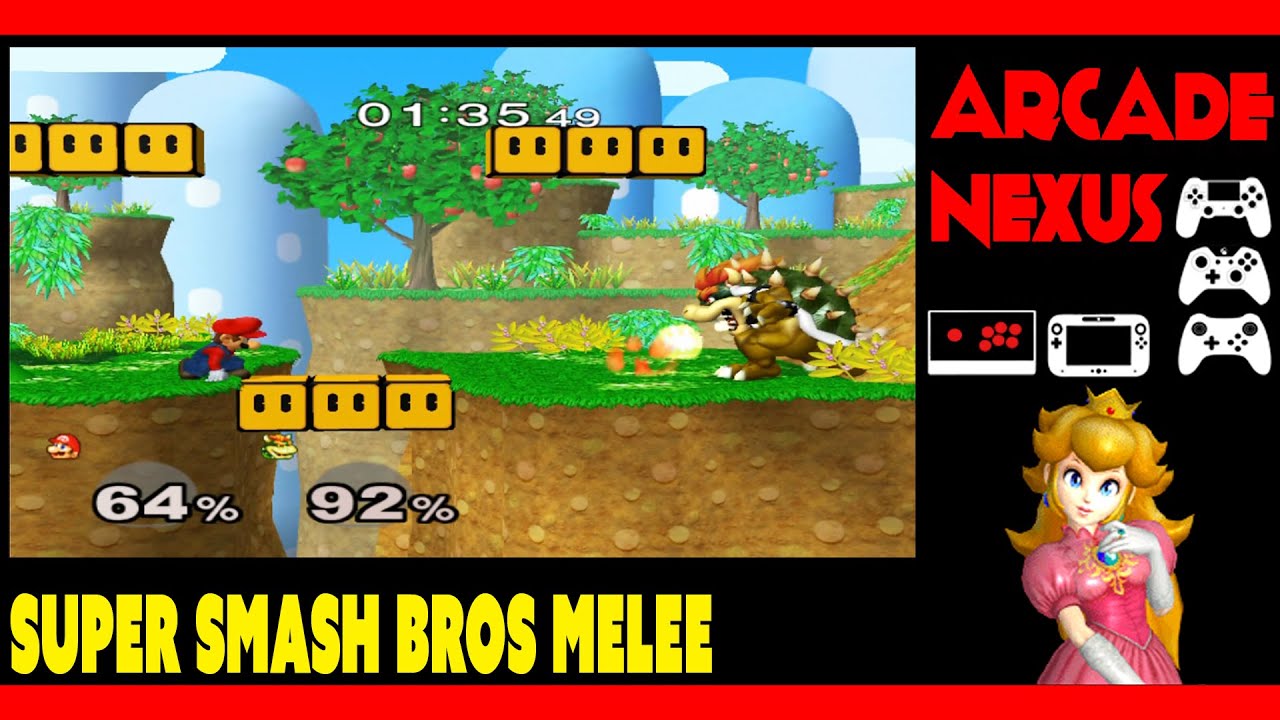 Super Smash Bros. Melee - Stage - Yoshi's Island - YouTube
