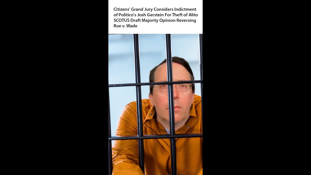 Citizens' Grand Jury - Josh Gerstein - YouTube