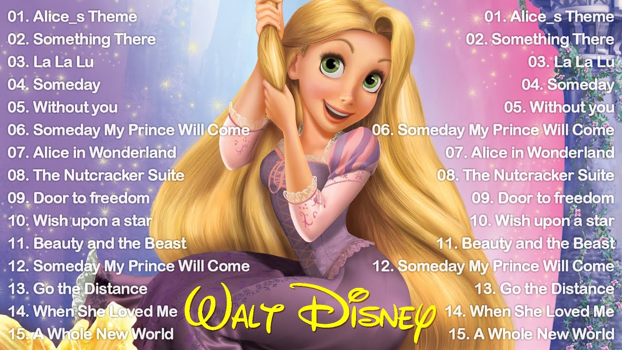 [1 hour] Walt Disney Songs Collection 2023 💥 The Classic Romantic ...
