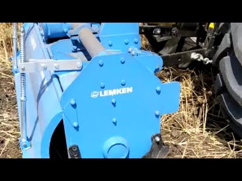 lemken rotavator kyanite 7SX series - YouTube