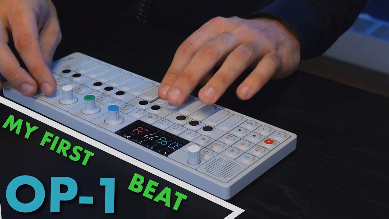 My First Beat On The OP-1 | Basic Beat Making Process - YouTube