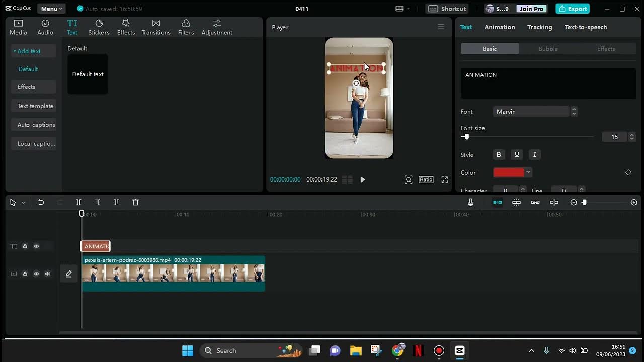 A Quick Stey-by-Step Text Animation Tutorial On CapCut PC | How to Animate Text on CapCut PC ...