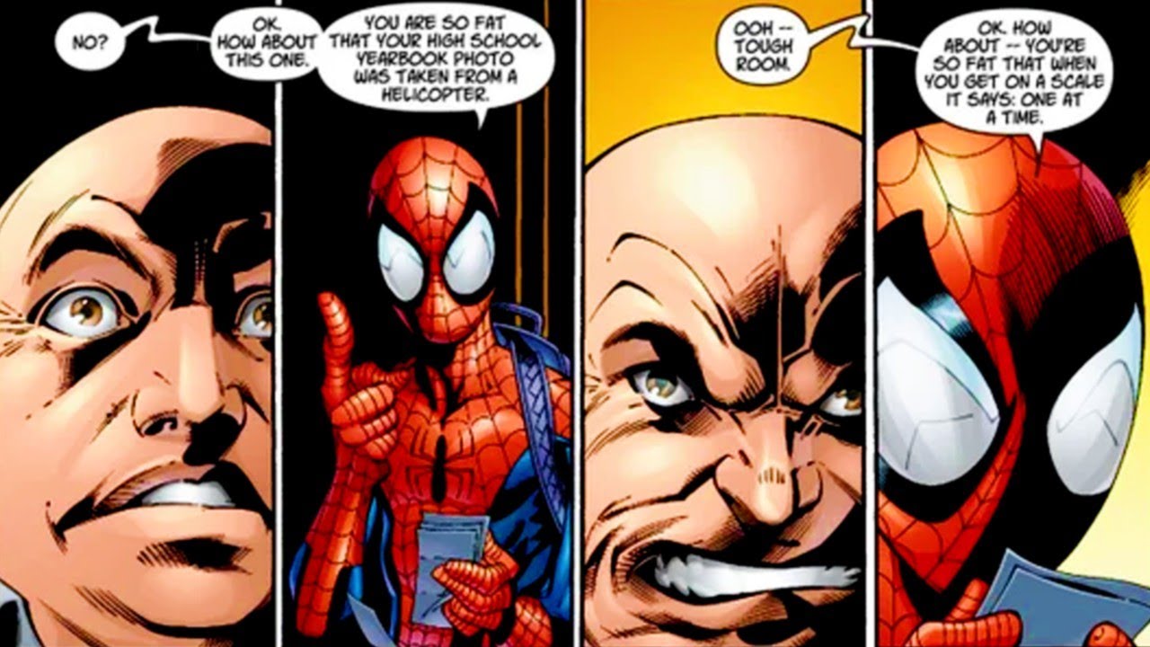 You Are SO Fat | Ultimate Spider-Man Comic Dub - YouTube