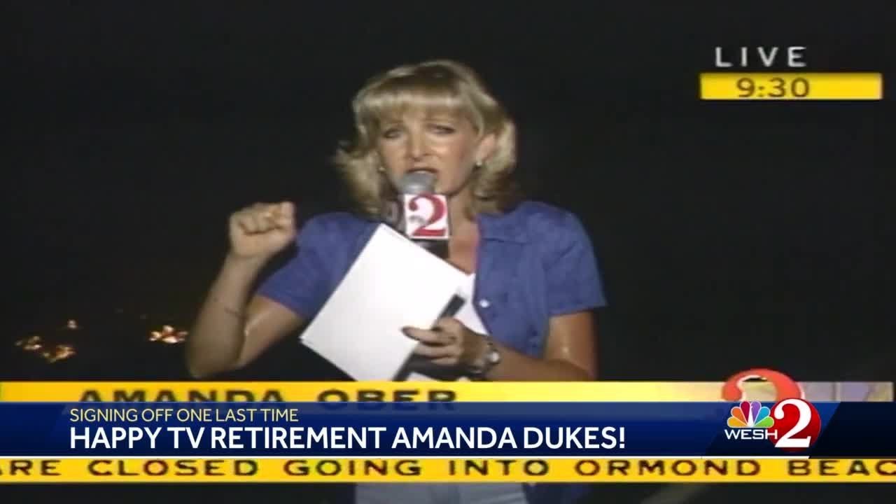 Longtime WESH 2 News journalist Amanda Dukes retires from news - YouTube
