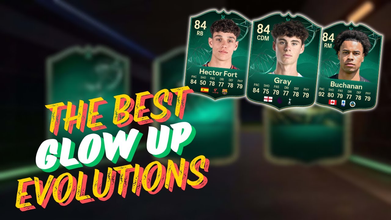 The BEST FC 25 Glow Up Evolutions - YouTube
