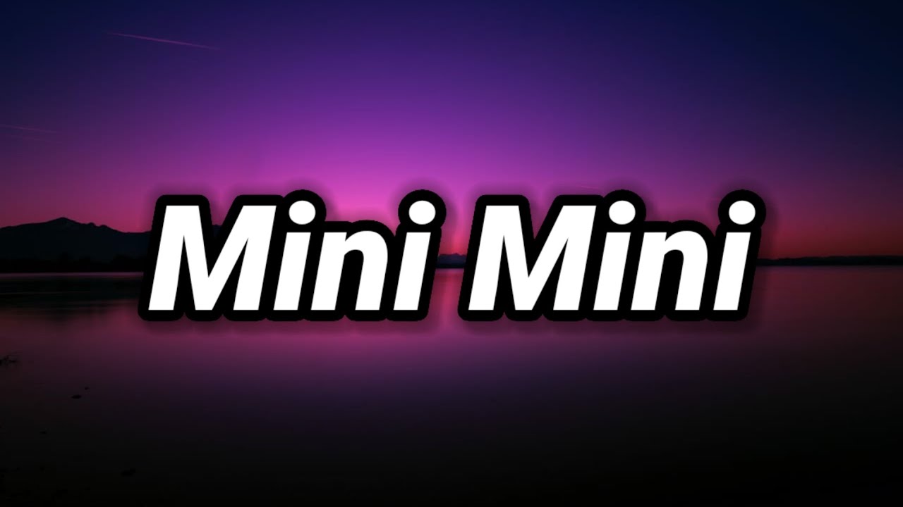 Punto40 - Mini Mini (Letra_Lyrics) - YouTube