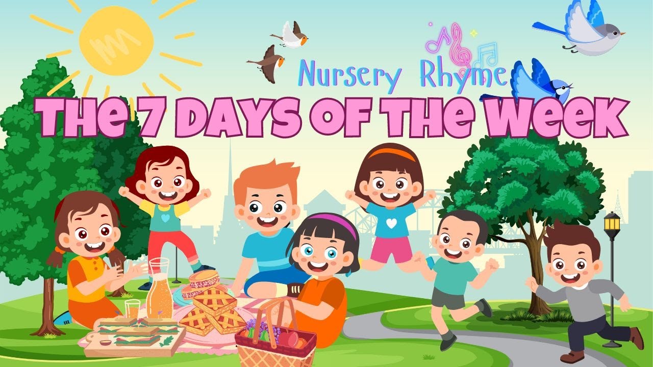 7 Days of the Week | Nursery Rhyme | Toddler | Kindergarten |Pre-school ...