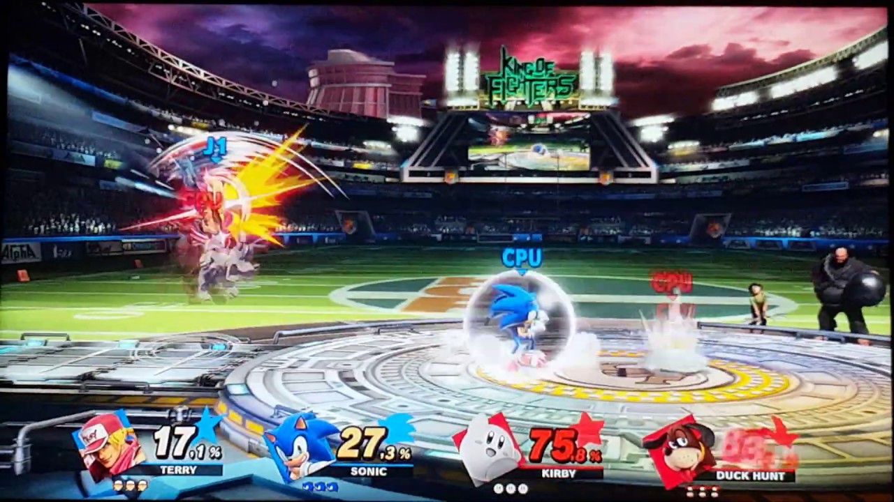 Super Smash Bros Ultimate Battle 193 Terry & Sonic vs Fake Kirby and ...