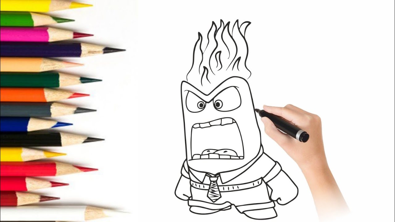 How to Draw Anger: Step-by-Step Tutorial for Expressive Art - YouTube